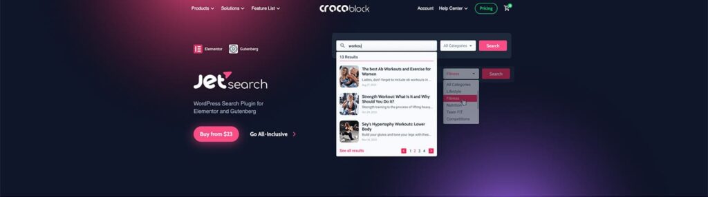 Crocoblock: Los mejores addons para Elementor de 2025